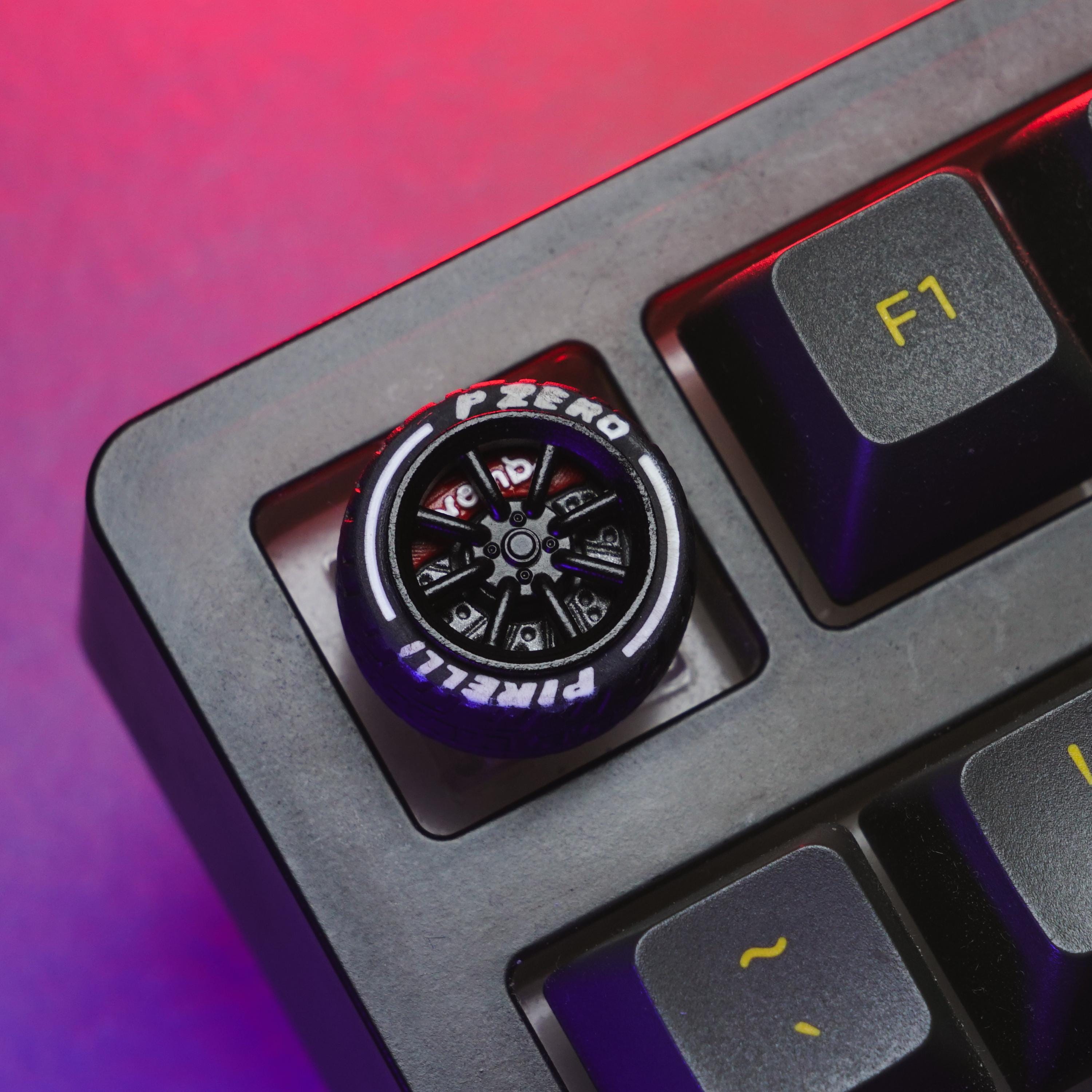 Artisan Tire and Wheels Keycap for Mechanical Keyboard - Etsy