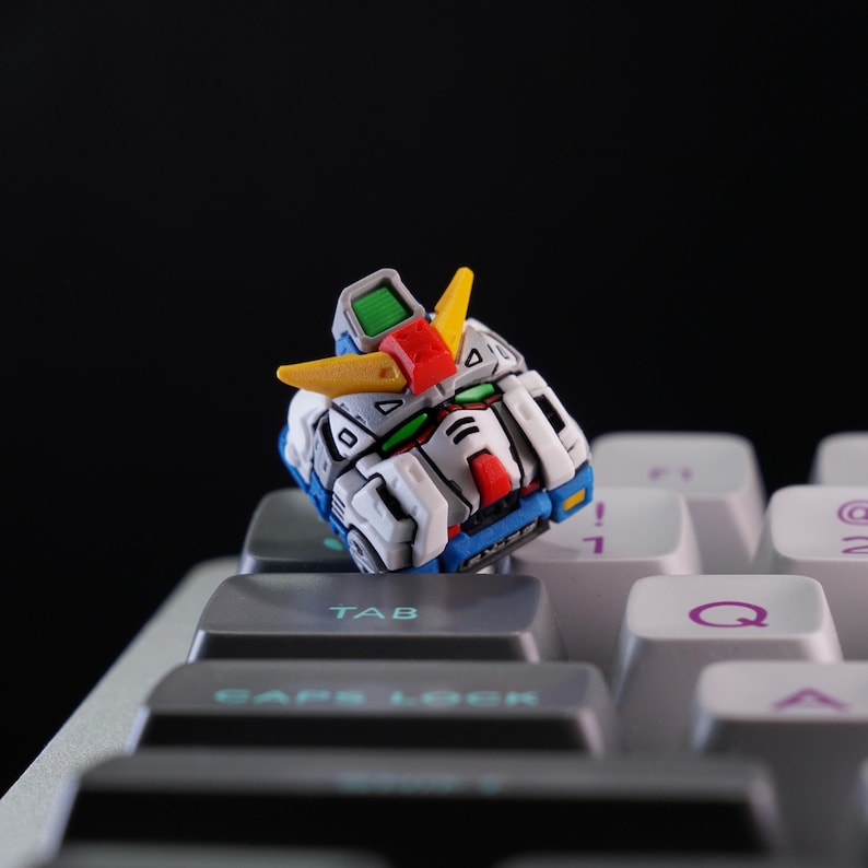 Gundam RX 79 Artisan Keycaps for Mechanical Keyboard - Etsy