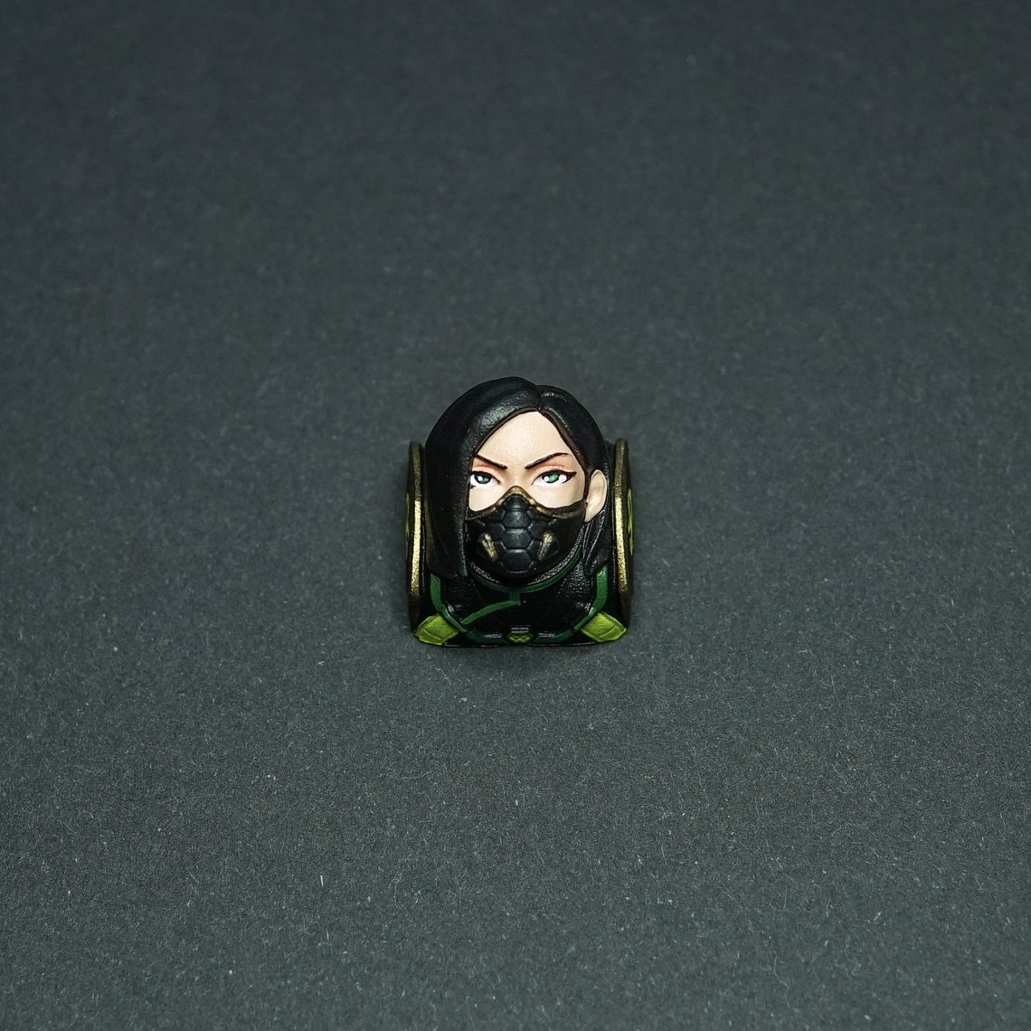 Valorant Viper Artisan Keycaps Mechanical Keyboard Resin Cast - Etsy