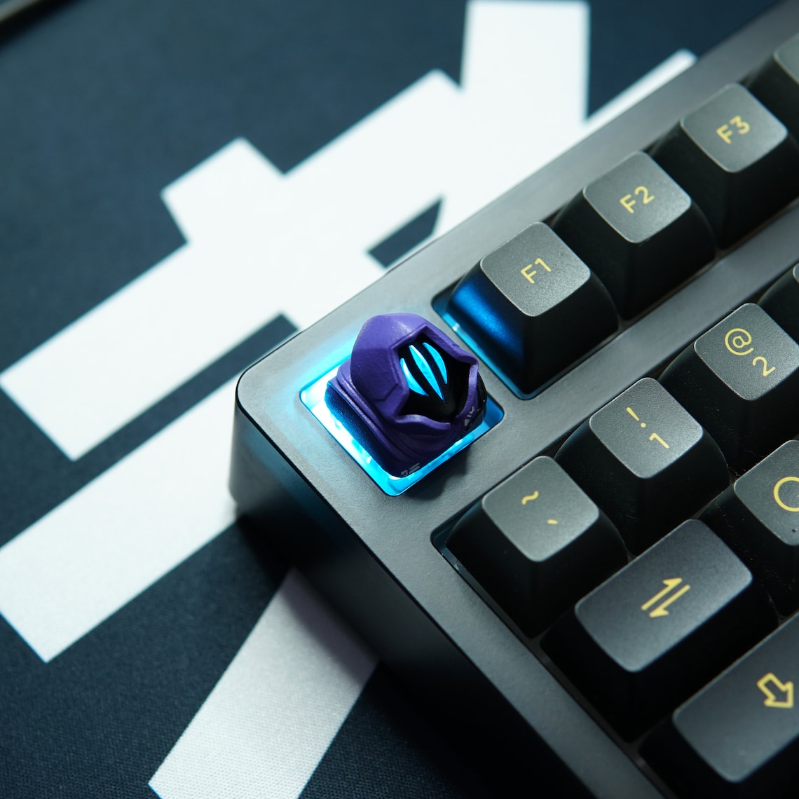 Valorant Omen Artisan Keycaps Mechanical Keyboard Resin Cast - Etsy