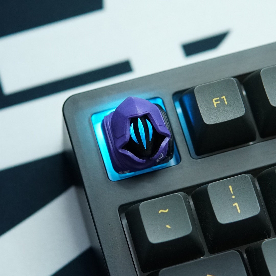 Valorant Omen Artisan Keycaps Mechanical Keyboard Resin Cast - Etsy