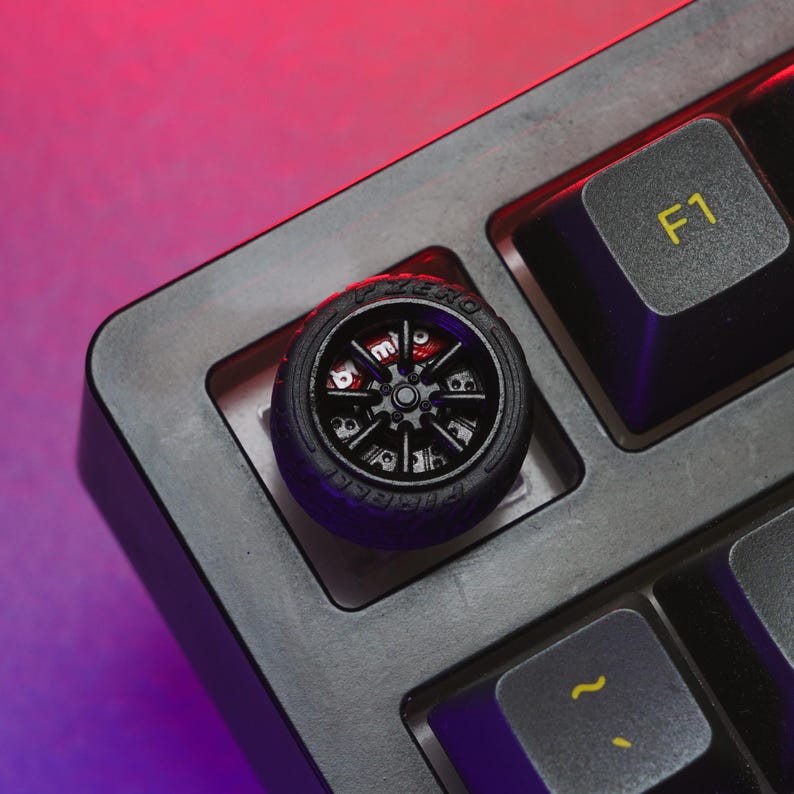 Artisan Tire and Wheels Keycap for Mechanical Keyboard - Etsy