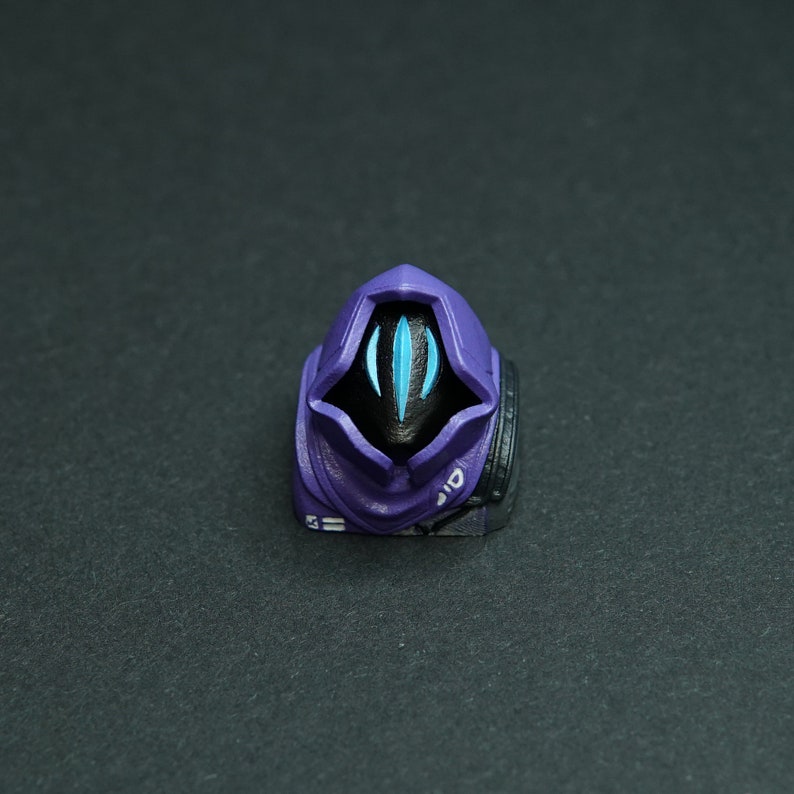 Valorant Omen Artisan Keycaps Mechanical Keyboard Resin Cast - Etsy