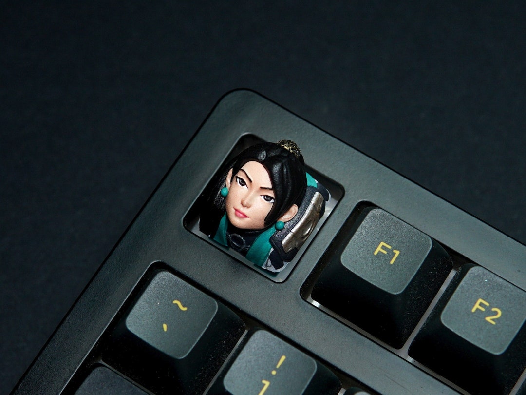 Valorant Sage Artisan Keycaps Mechanical Keyboard Resin Cast - Etsy