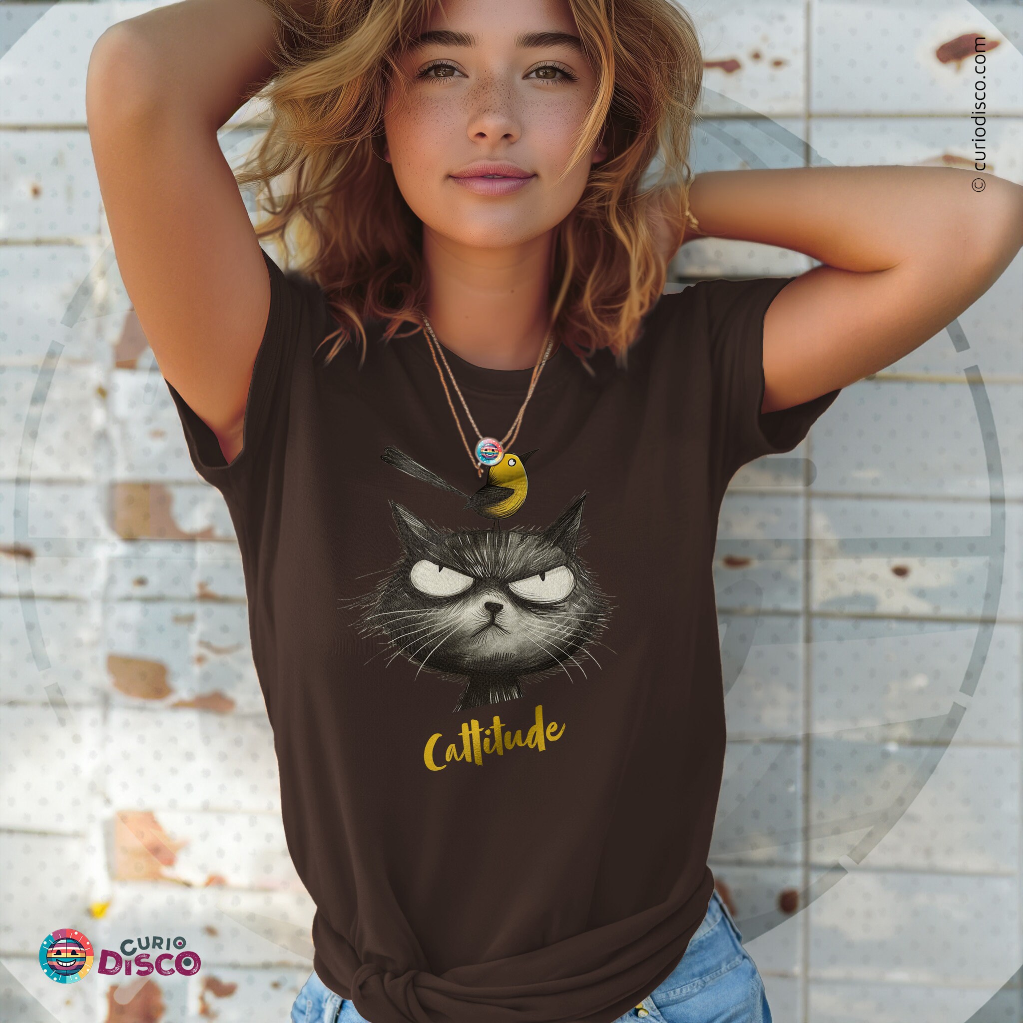 Zen Funny Cat Tshirt Gen Z Memes Yoga Shirt Silly T Shirt Plus Size ...