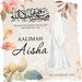 Personalised Aalimah Alimah Graduation Gift Slate Mubarak Muslim ...