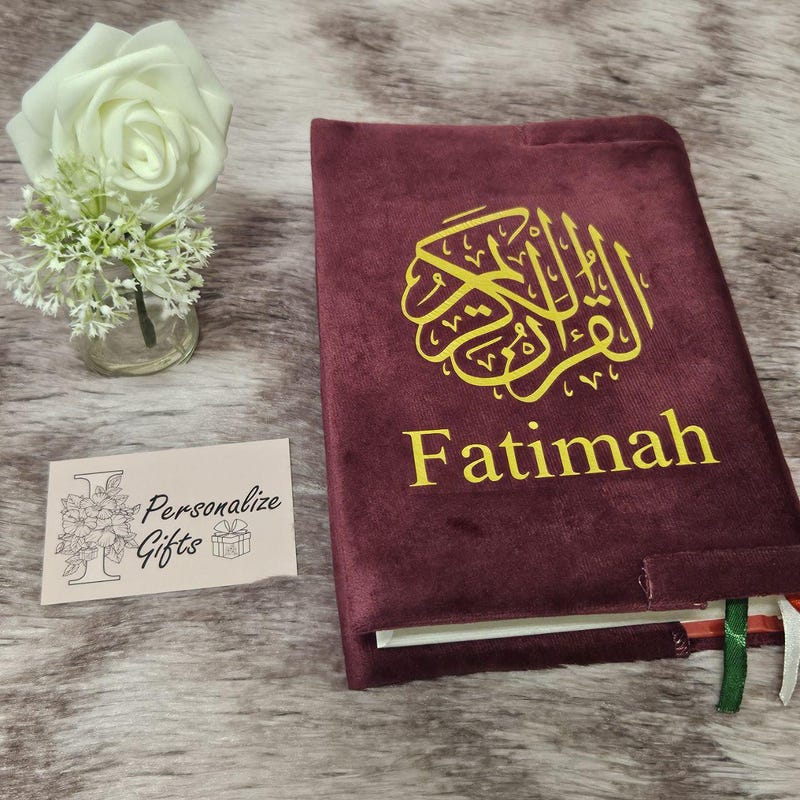 Quran Embroidered Cover - Etsy