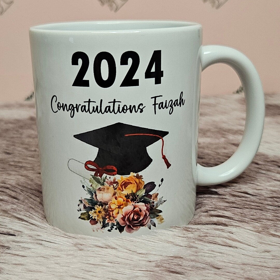 NEW Personalised Graduation Mugs Cup Made to Order Custom Print for ...