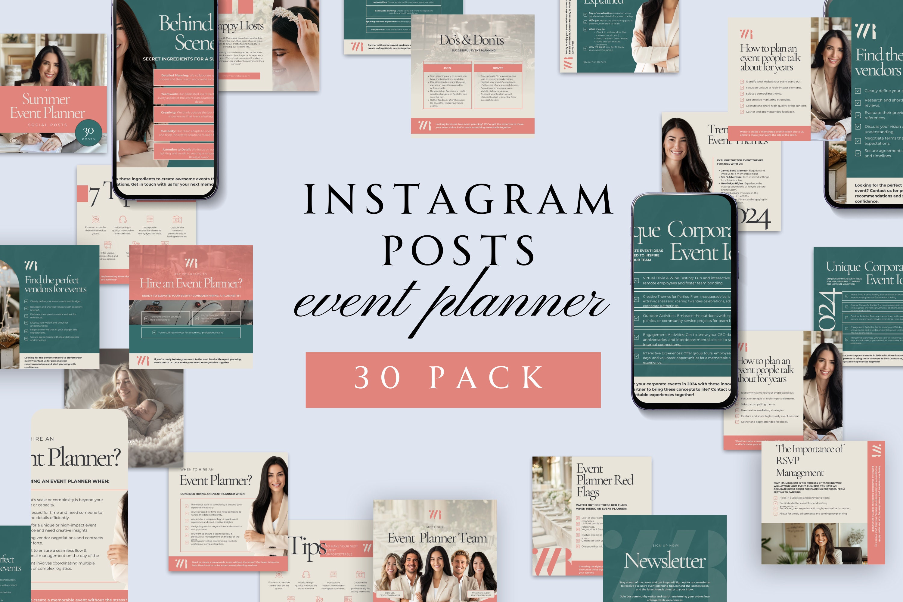 Event Planner Instagram Post, Event Planner Social Media Posts, Event ...