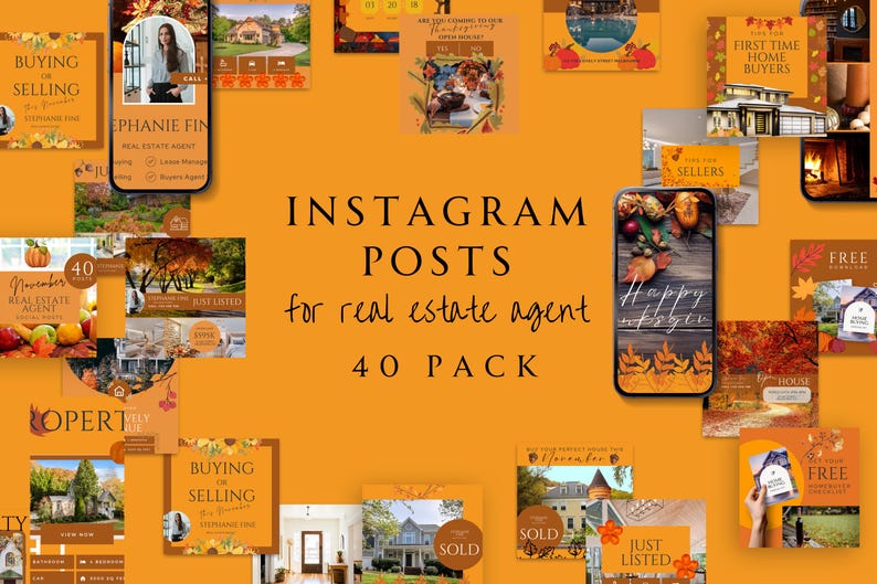 November Real Estate Posts, Real Estate Social Media Posts November ...