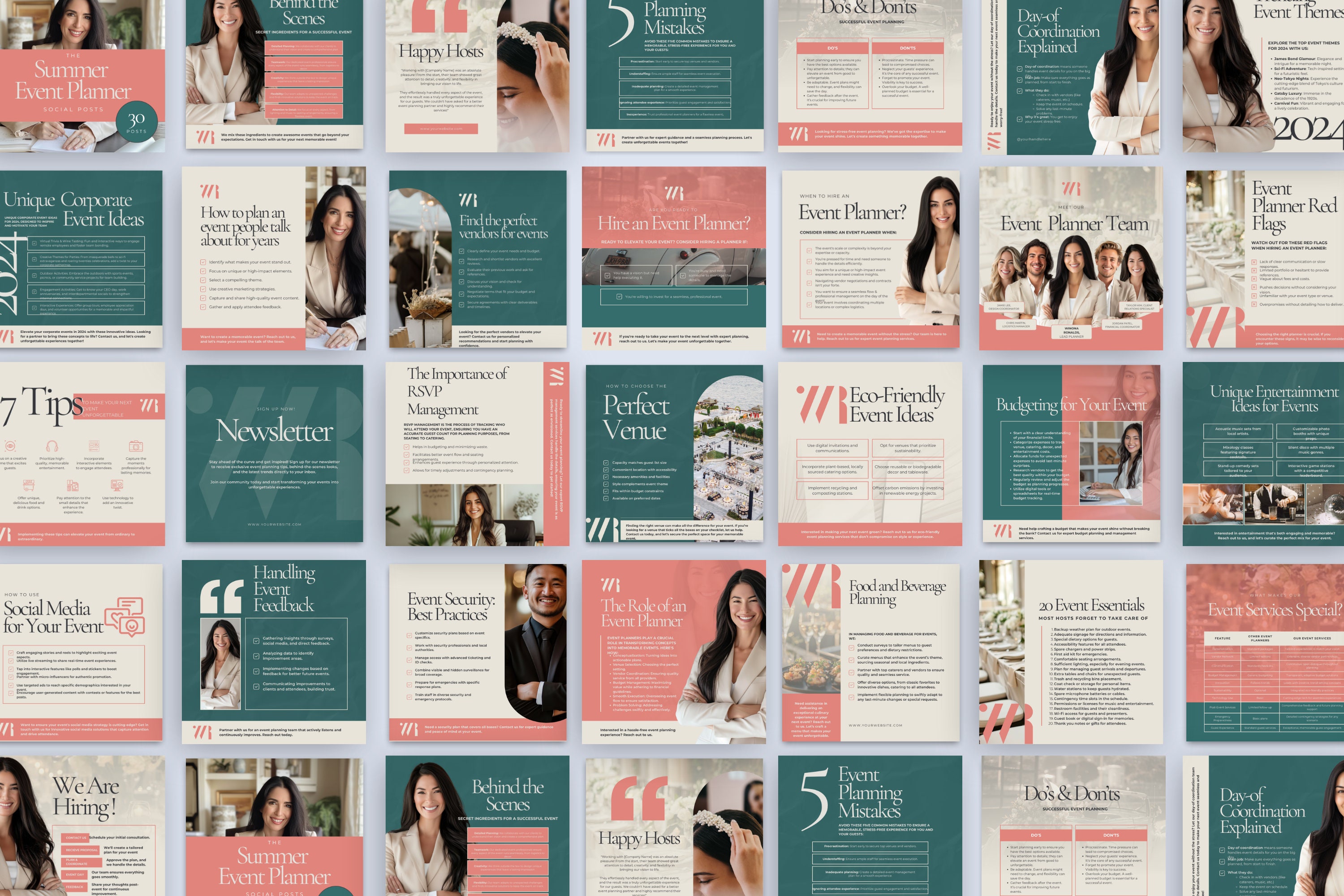 Event Planner Instagram Post, Event Planner Social Media Posts, Event ...