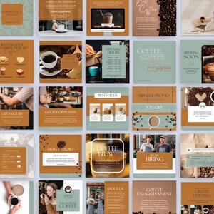 Coffee Shop Instagram Post, Coffee Shop Instagram Templates, Coffee ...
