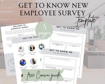 Get to Know New Employee Survey - Etsy