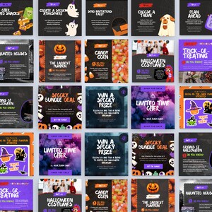 Halloween Social Media Posts, Halloween Store Instagram Posts, Social ...