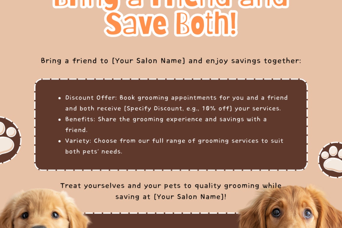Pet Grooming Instagram Posts, Pet Grooming Social Media, Pet Grooming ...
