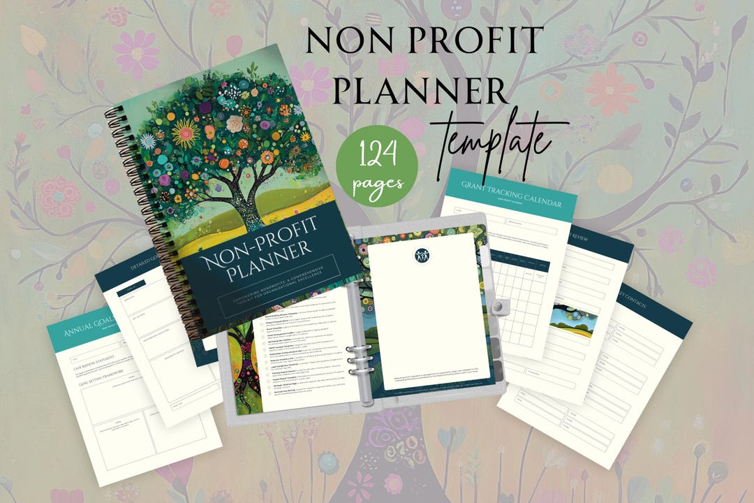Non Profit Business Planner, Fundraising Event Planner, Fundraising ...
