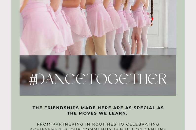 Dance Studio Social Media, Dance Group Instagram Posts, Ballet Social ...