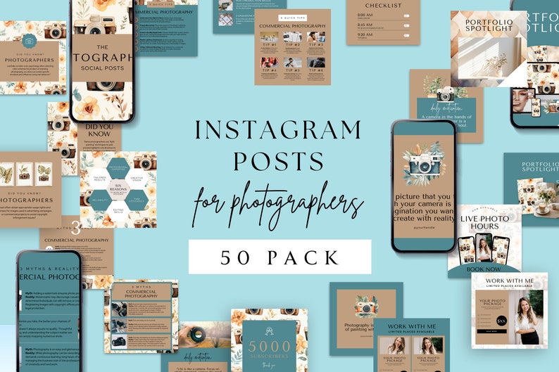 Social Media Posts for Photographers, Photographer Instagram Posts ...