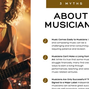 Musician Instagram Template, Musician Instagram Social Media, Artist ...