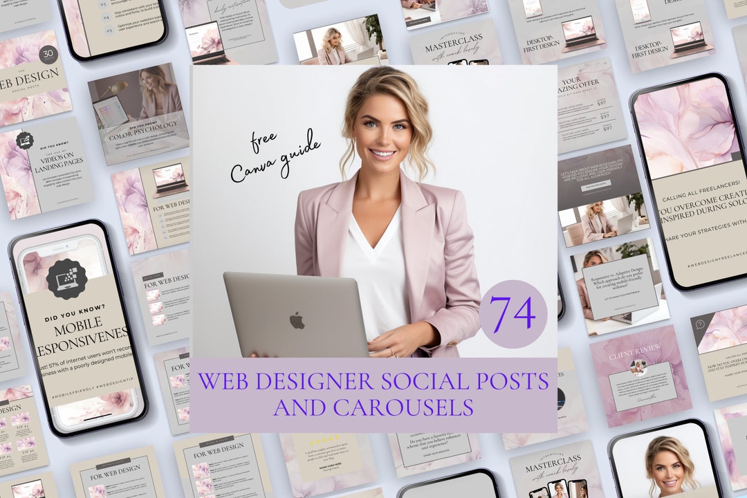 Social Media Posts for Web Designer, Web Design Social Media Post, Web ...