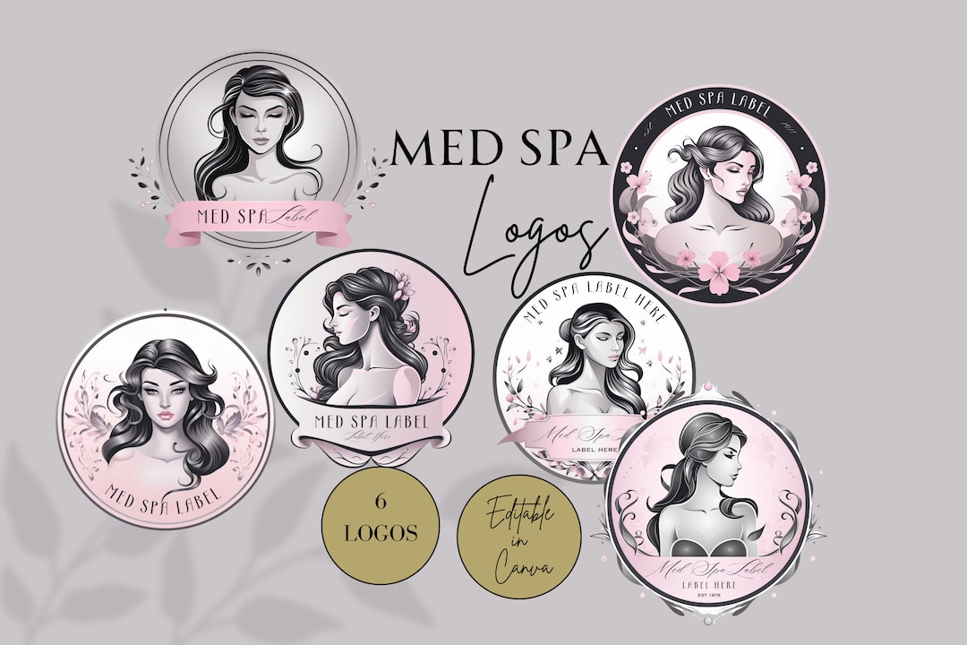 Logo for A Med Spa, Med Spa Logo, Beauty Salon, Skincare Logos ...