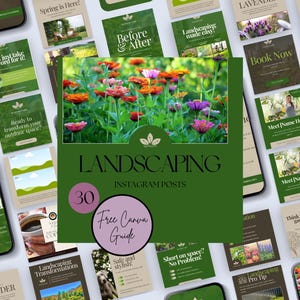 Landscaping Instagram Posts, Landscaping Business Social Media, Lawn ...
