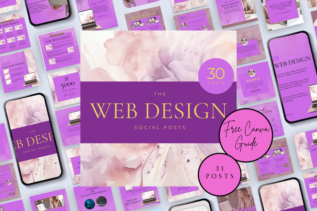 Web Designer Instagram Posts, Web Design Instagram Template, Website ...