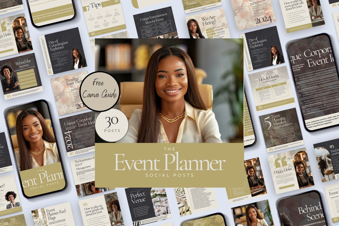 Event Planner Social Media Posts, Event Planner Instagram Post, Event ...