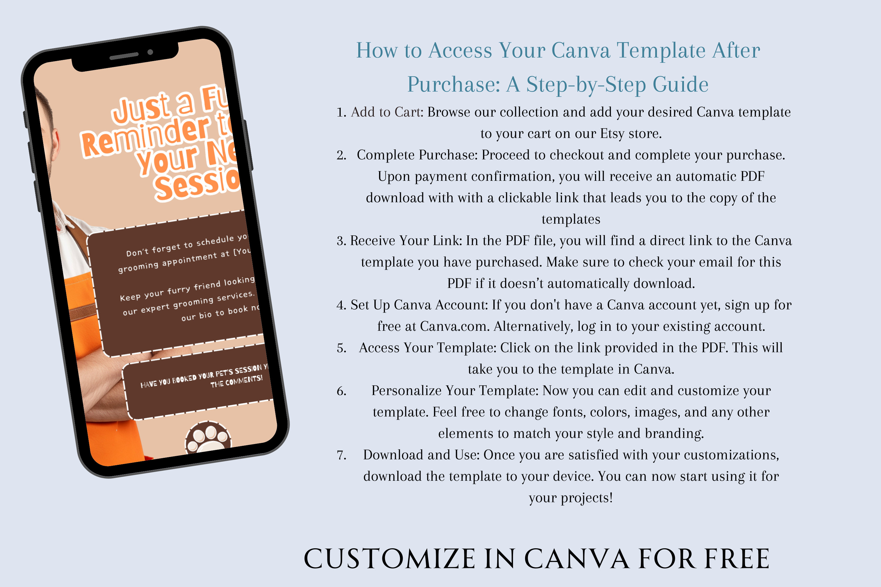 Pet Grooming Instagram Posts, Pet Grooming Social Media, Pet Grooming ...