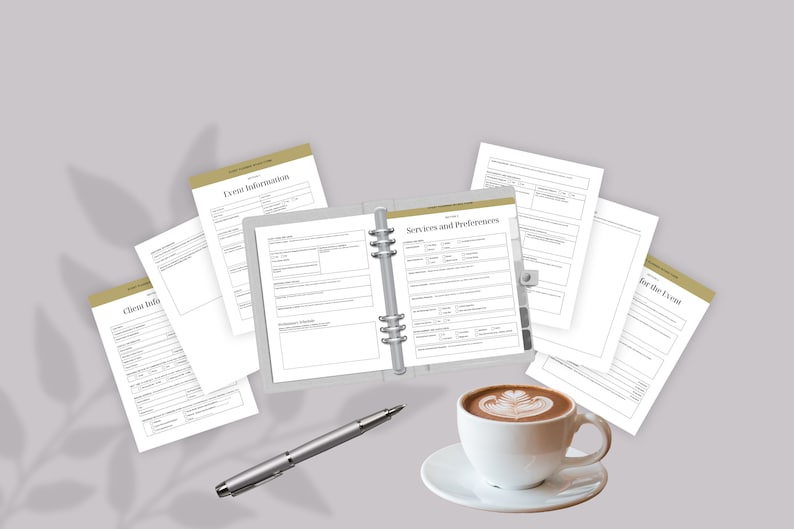 Event Planner Intake Form, Intake Form Template, Event Planning Form ...