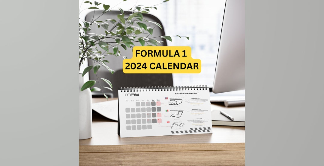 2024 F1 Race Calendar F1 Grand Prix Dates Calendar Next Year - Etsy