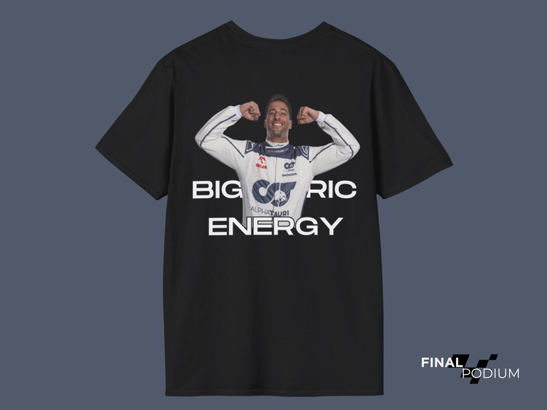 Danny Ric Graphic T-shirt, Funny Ricciardo Fan T Shirt, Gift for DR3 ...