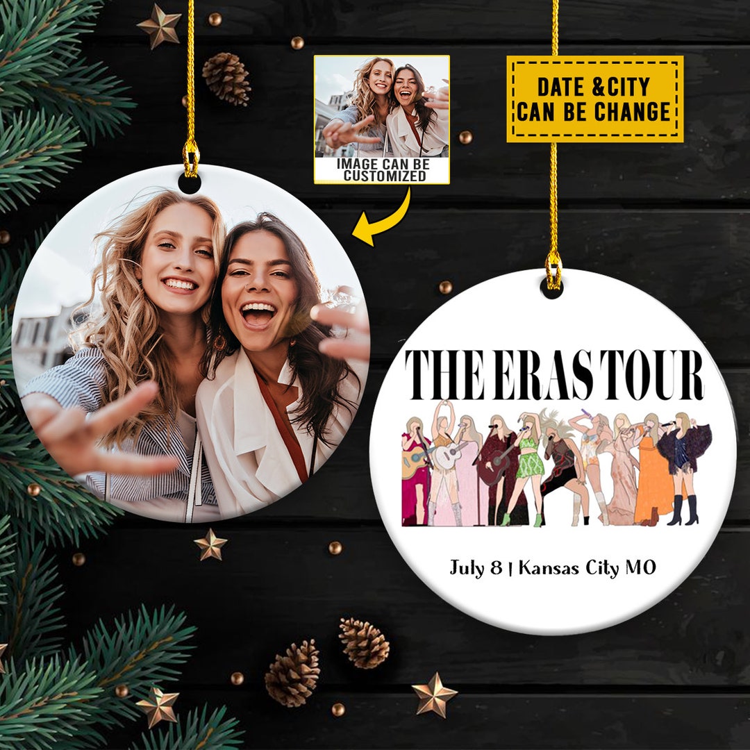 Customized the Eras Tour Christmas Ornament Swiftmas - Etsy UK