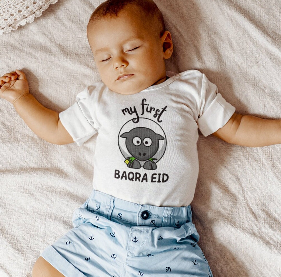 My First Eid Onesie® Eid Al Adha Eid Gift for Kids First Eid Baby Girl ...