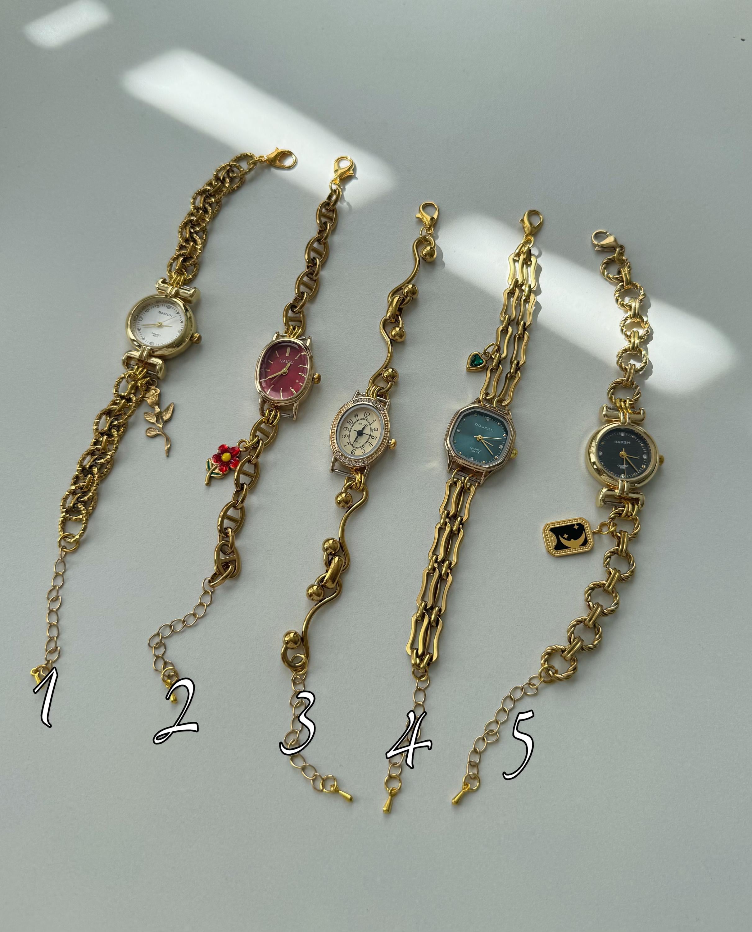 Small Gold Watches Bracelet for Women,vintage Style Watch Bracelets ...