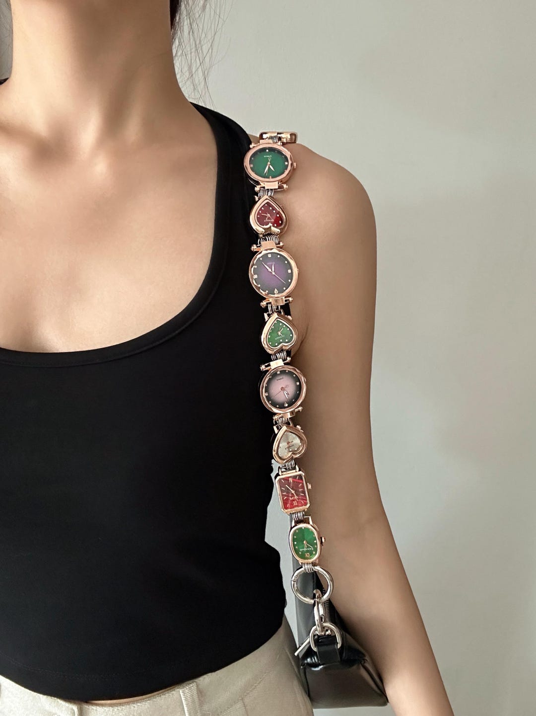 Vintage Watch Bag Strap Chain, Handbag Decoration Chain,y2k Unique ...