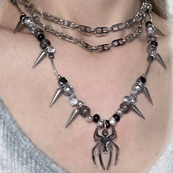 Punk Necklace - Etsy