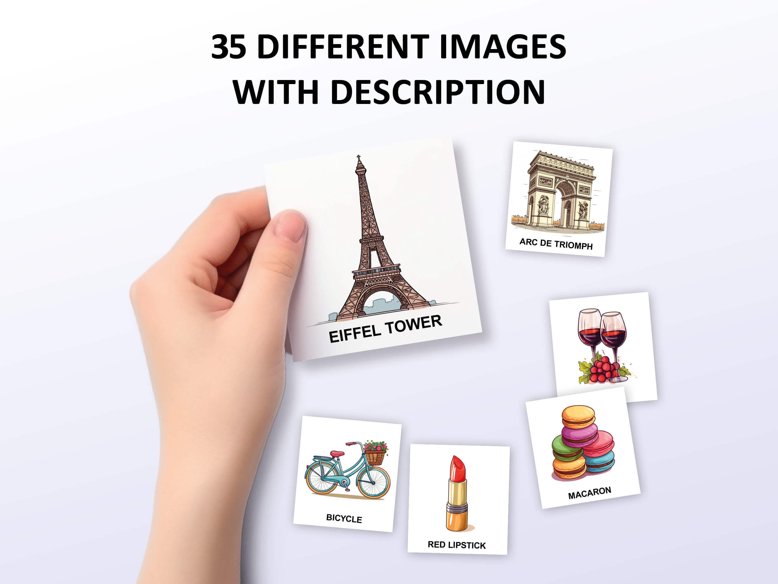 Paris Travel Bingo Game, 50 Paris Bingo Cards, Travel Trip Vacation ...