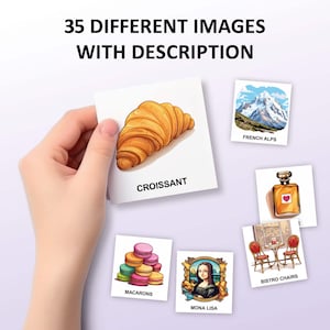 France Travel Bingo Game, 50 Bingo Cards, Travel Trip Vacation ...