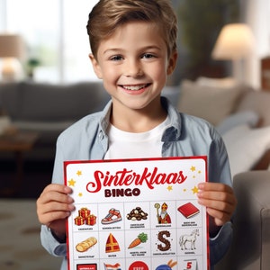 Sinterklaas Bingo, 50 Sinterklaas Bingo Cards, December Activities ...