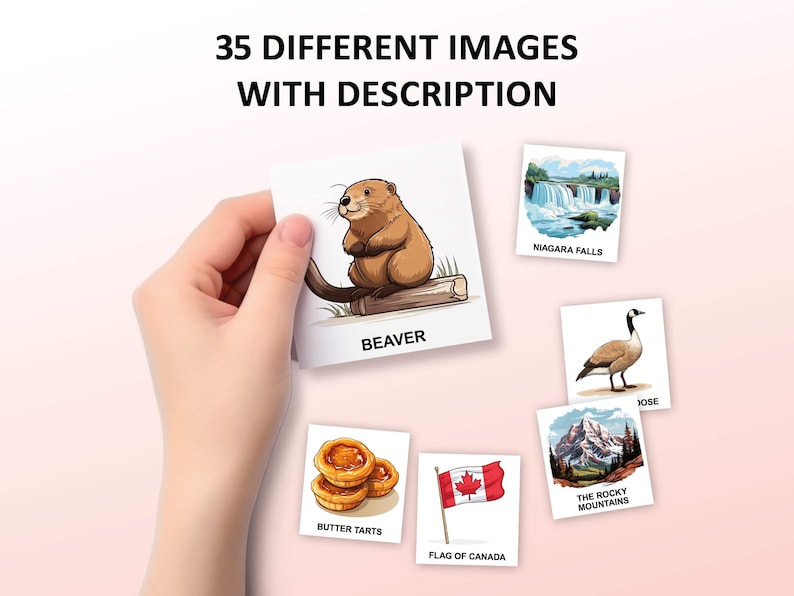 Canada Travel Bingo Game, 50 Bingo Cards, Travel Trip Vacation ...