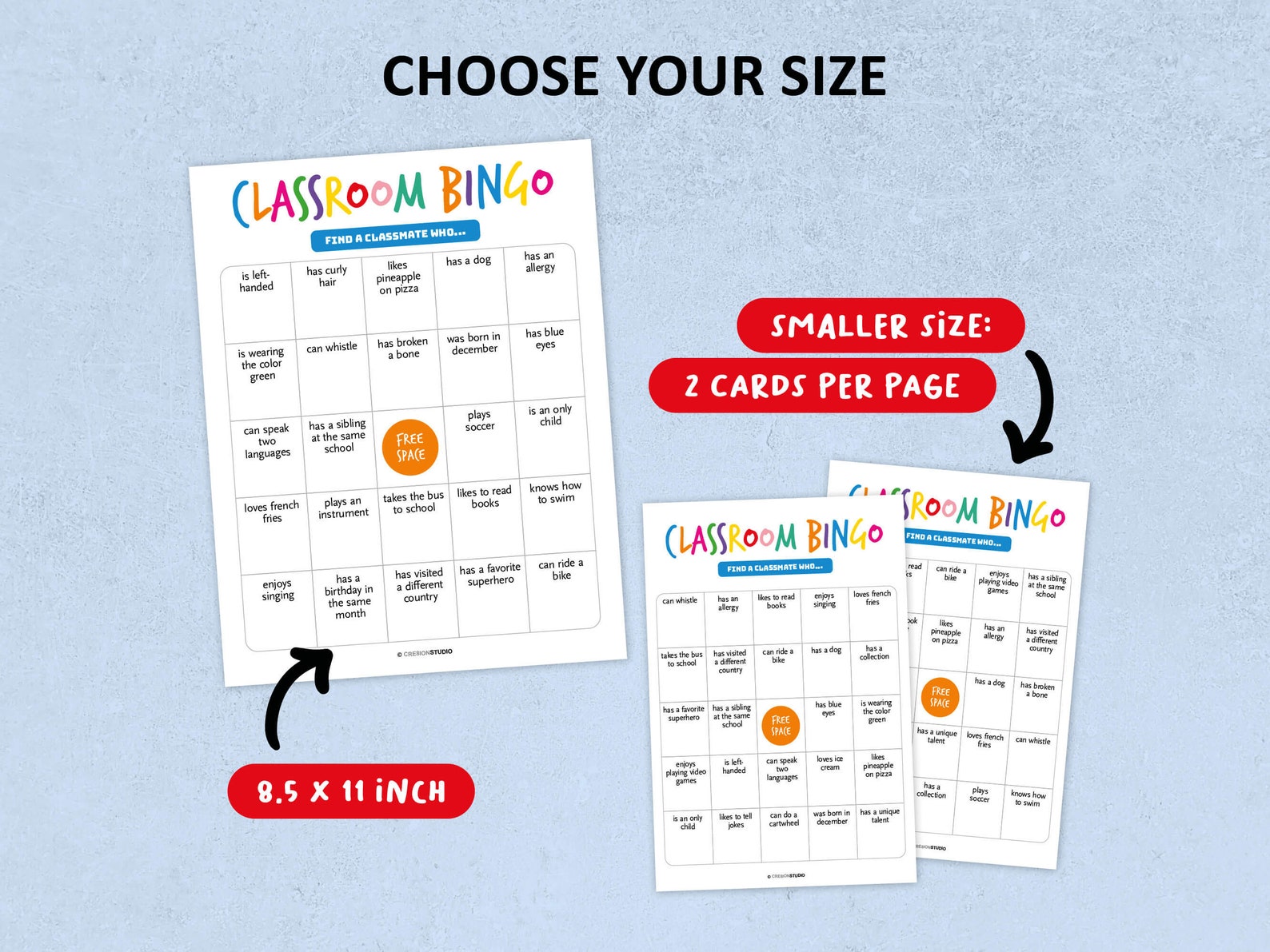 Classroom Bingo Game, Get to Know You Bingo, 50 Human Bingo Cards, Find ...