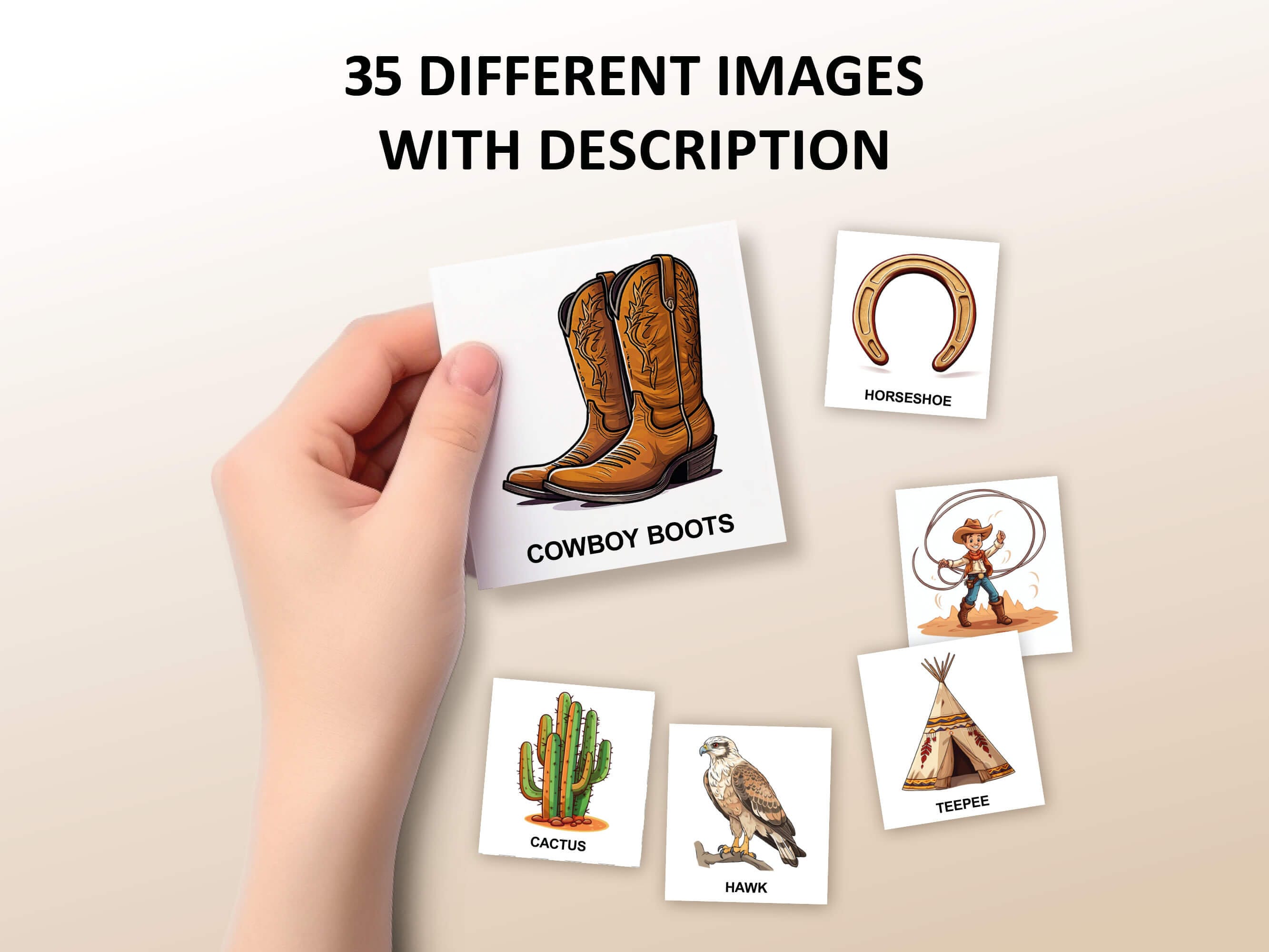 Wild West Bingo, 50 Bingo Cards, Native American Printable Party Game ...