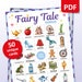 Fairytale Bingo, 50 Bingo Cards, Fairy Tale Party Game, Printable Kids ...