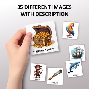 Pirate Bingo, 50 Pirate Bingo Cards, Birthday Activities, Kids Pirate ...