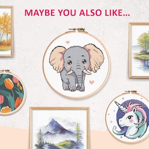 Groovy Floral Flowers Counted Cross Stitch Pattern, Small Easy Abstract ...