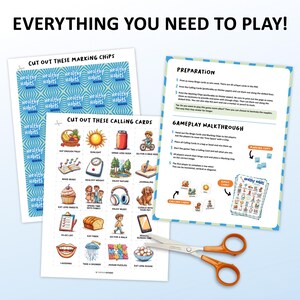 Healthy Habits Bingo, 50 Bingo Cards, Kids Health Printable Party Game, Educational School Nurse ...