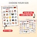 Germany Travel Bingo Game, 50 Bingo Cards, Europe Travel Trip Vacation ...