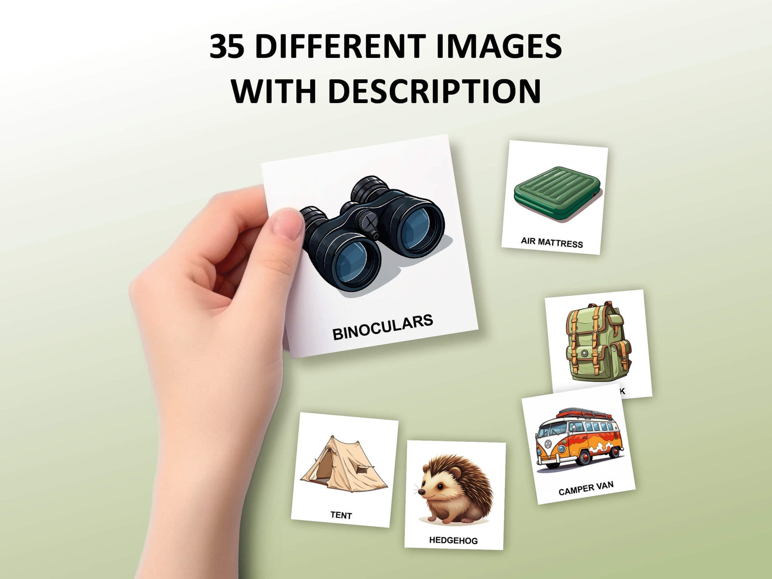 Camping Bingo, 30 Camping Bingo Cards, Vacation Classroom Activities ...