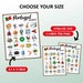 Portugal Travel Bingo Game, 50 Bingo Cards, Europe Trip Vacation ...